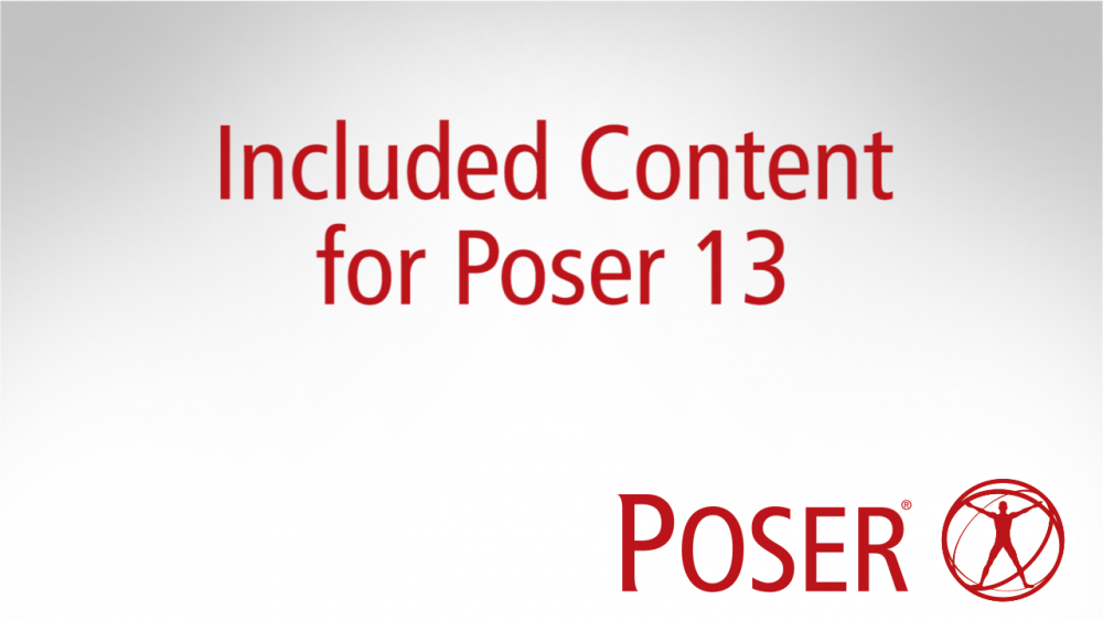 Poser 13: How to Install Included Content - Poser Software