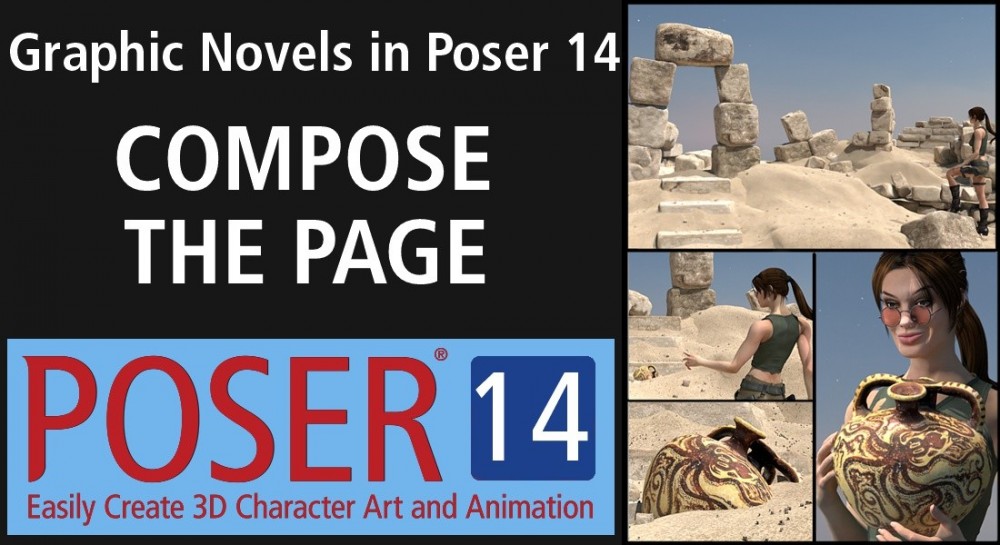 Graphic Novels in Poser 14: Compose the Page - Poser Software